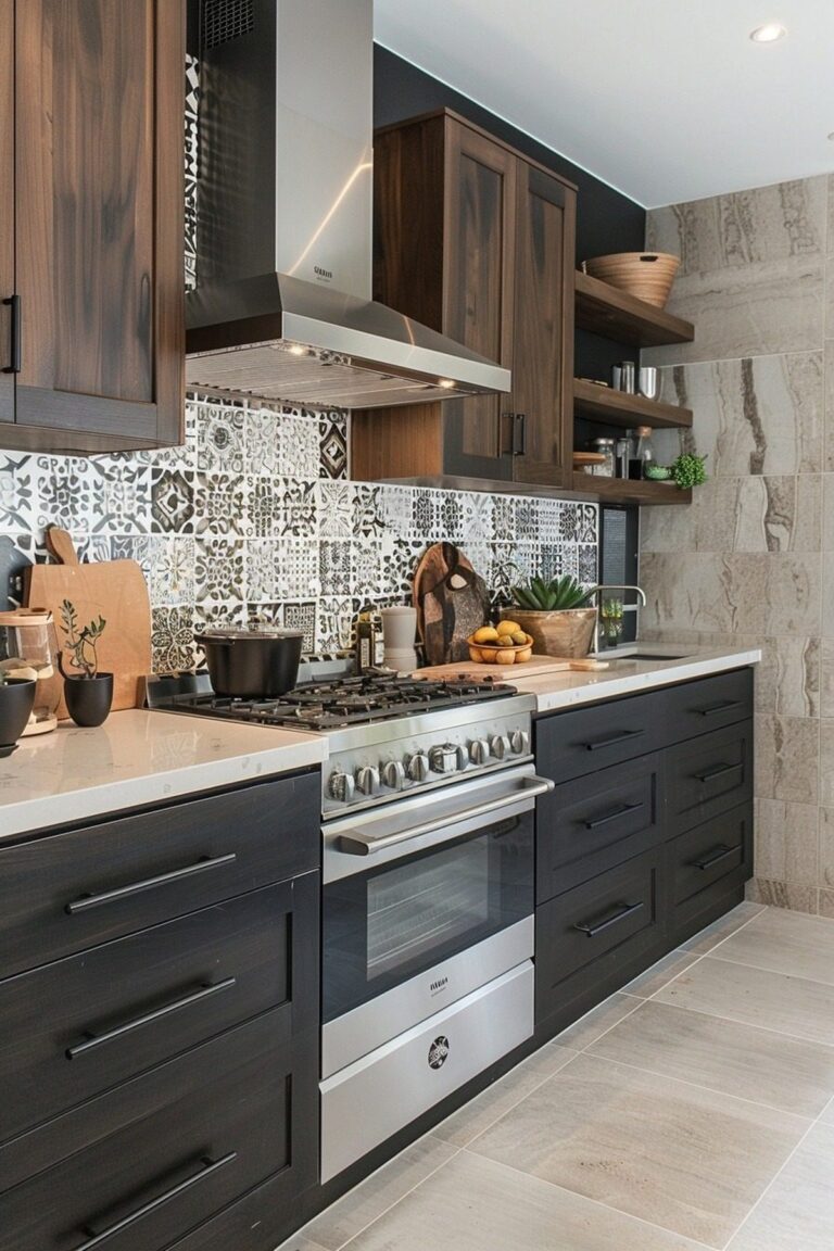 29 Stylish Afrohemian Kitchen Ideas with Rich Textures -Columbia Artists