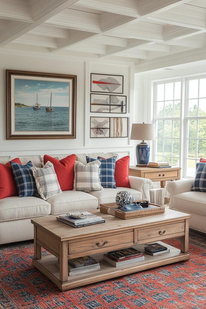 29 Fresh Coastal Preppy Interior Ideas for a Bright and Cheerful Home ...