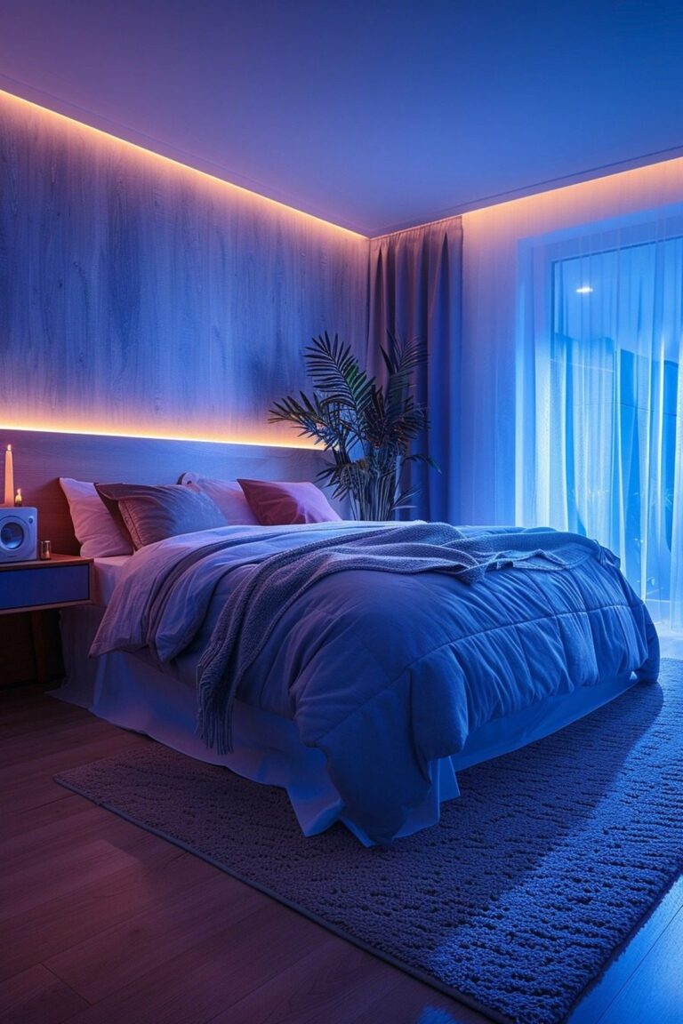29 LED Lighting Bedroom Ideas to Light Up Your Space with Style ...