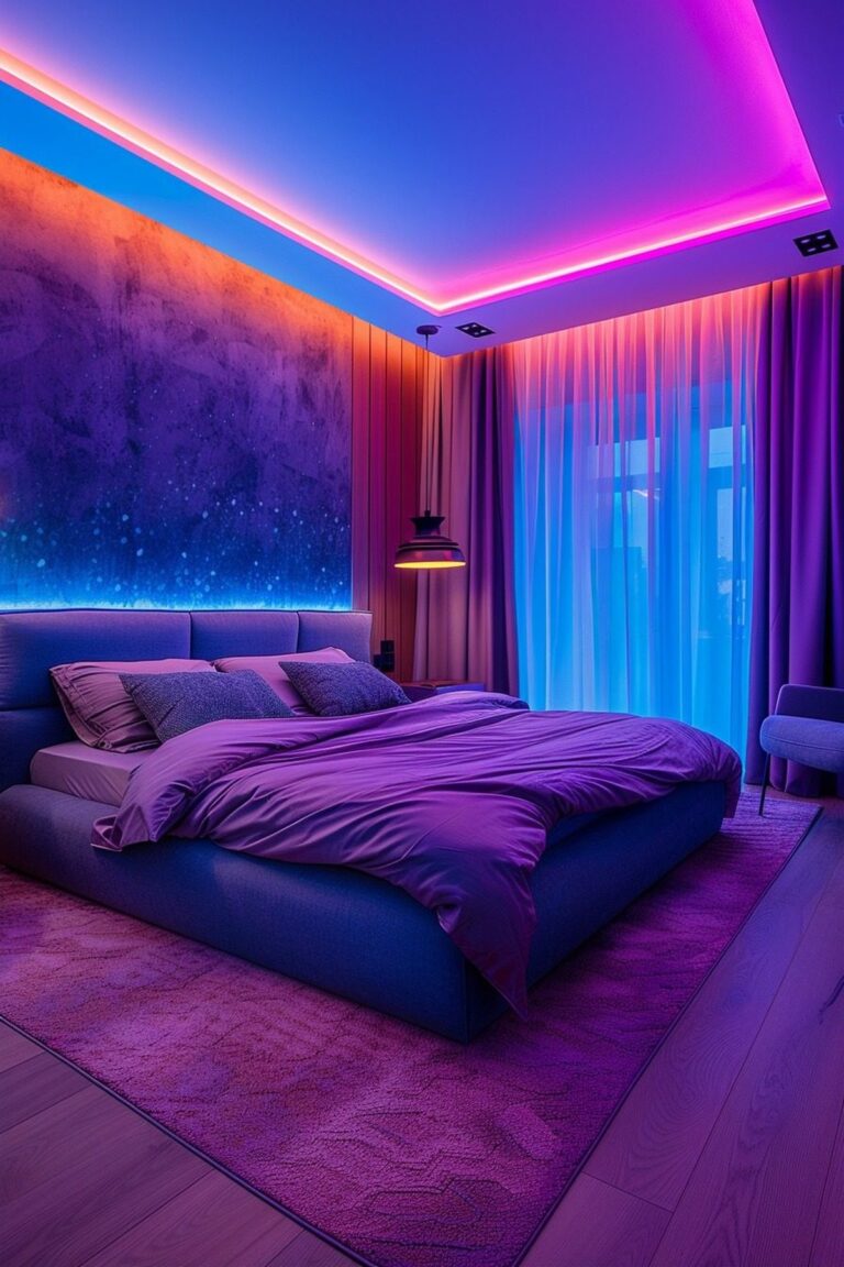 29 LED Lighting Bedroom Ideas to Light Up Your Space with Style ...