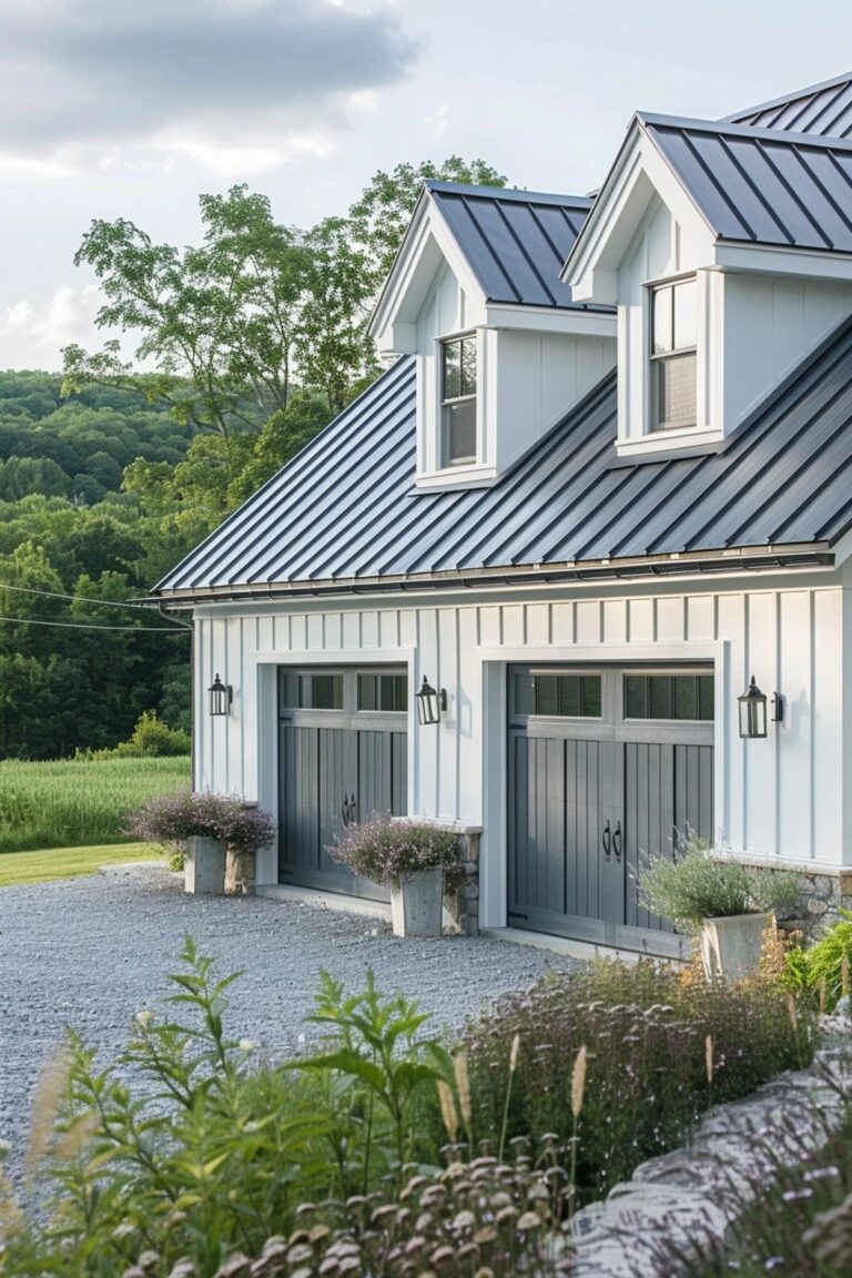 29 Cozy Farmhouse Garage Ideas for a Warm, Rustic Feel -Columbia Artists