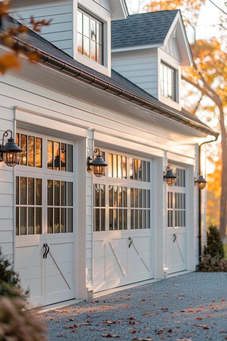 29 Cozy Farmhouse Garage Ideas for a Warm, Rustic Feel -Columbia Artists