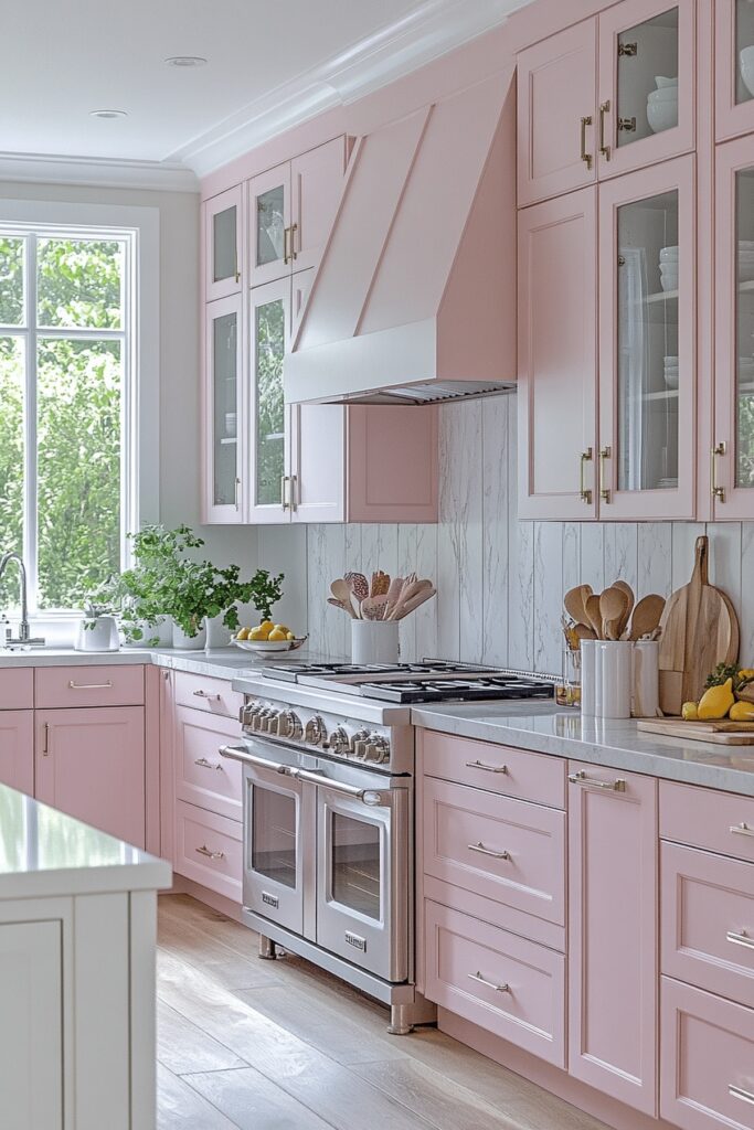 29 Pink Kitchen Decor Ideas to Add Whimsy and Style to Your Culinary ...