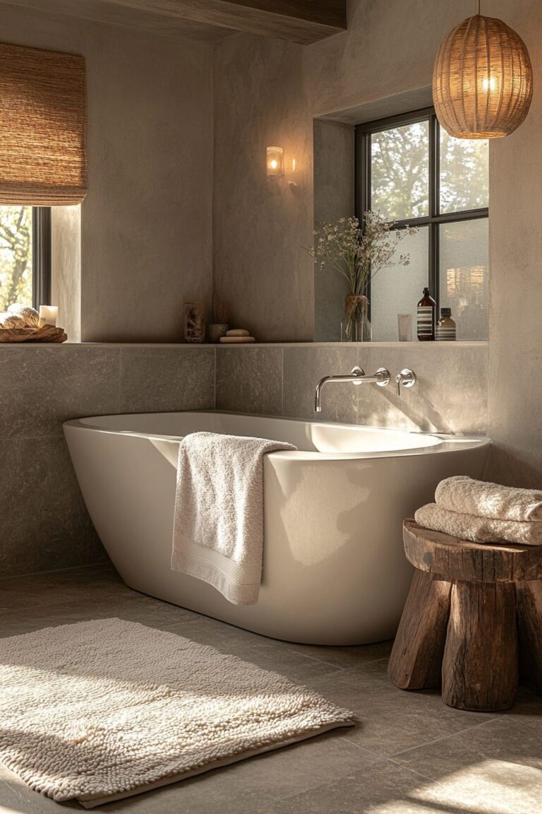 29 Grey Bathroom Decor Ideas to Create a Soft and Sophisticated Space ...