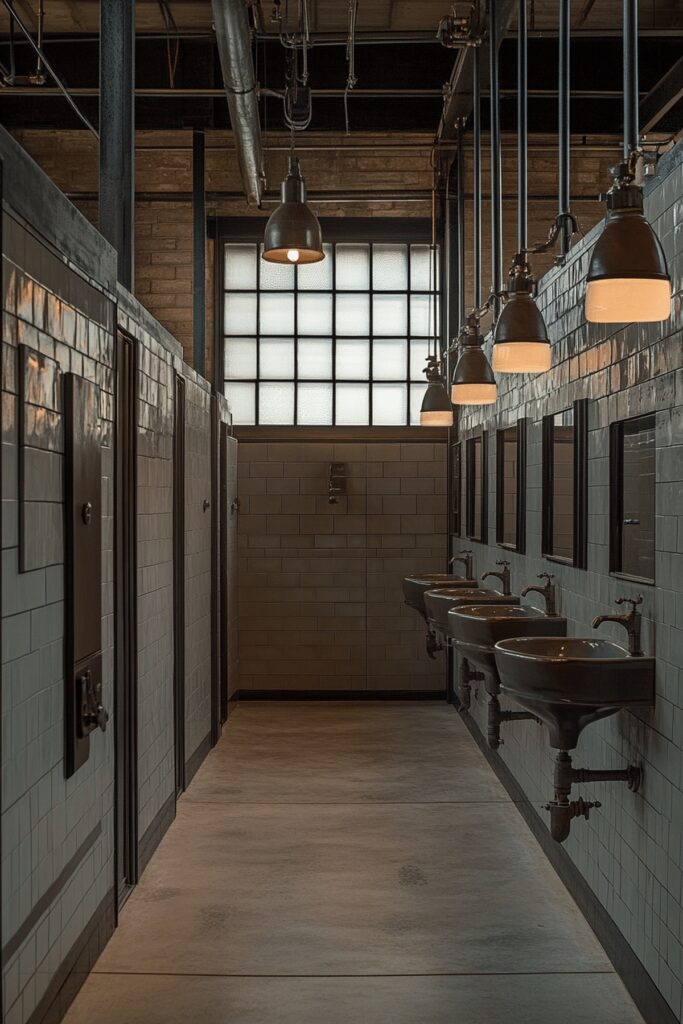 29 Industrial Restroom Designs That Merge Modern Cool with Rustic Edge ...