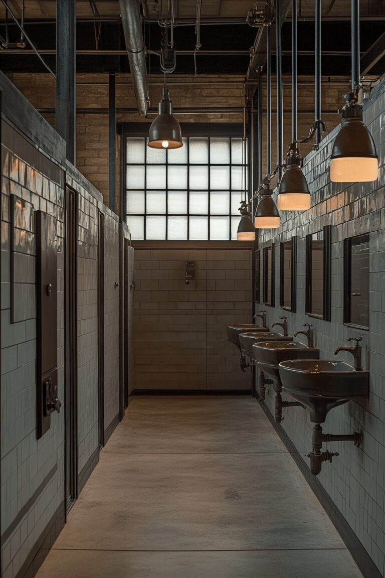 29 Industrial Restroom Designs That Merge Modern Cool with Rustic Edge ...
