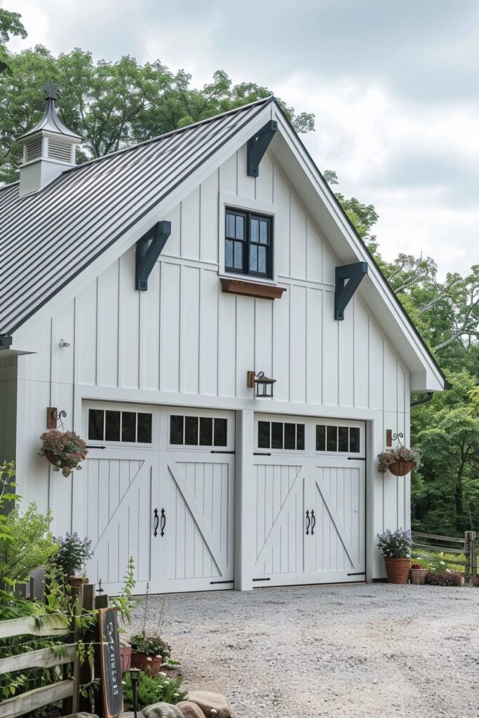 29 Cozy Farmhouse Garage Ideas for a Warm, Rustic Feel -Columbia Artists
