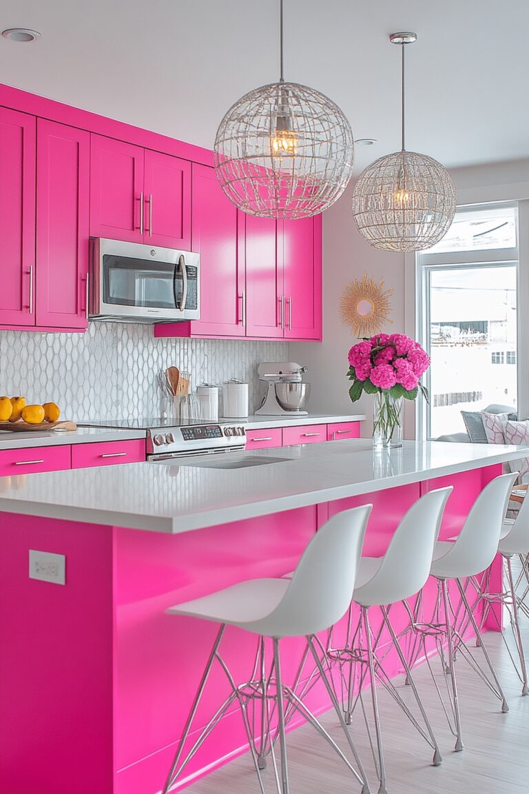 29 Pink Kitchen Decor Ideas to Add Whimsy and Style to Your Culinary ...