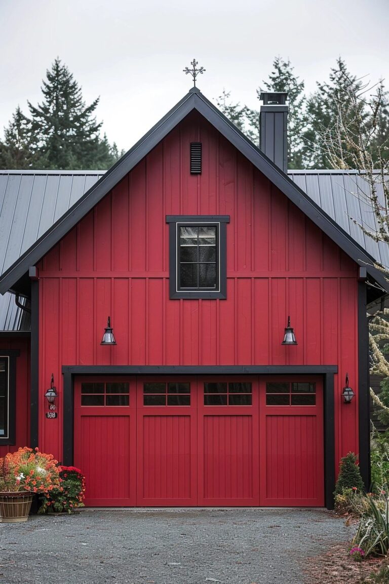 29 Cozy Farmhouse Garage Ideas for a Warm, Rustic Feel -Columbia Artists