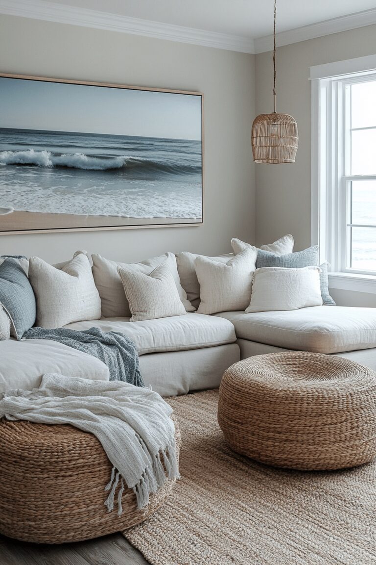 29 Relaxing Beach Lounge Room Ideas for a Breezy Coastal Vibe -Columbia ...