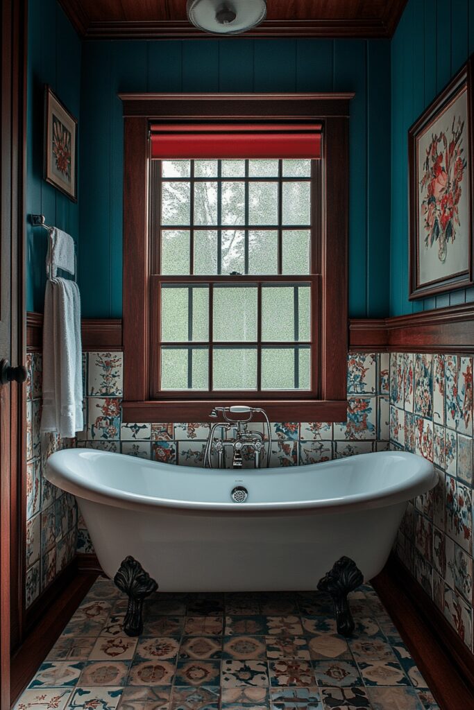 29 Retro Bathroom Ideas for a Cozy Vintage-Inspired Vibe -Columbia Artists