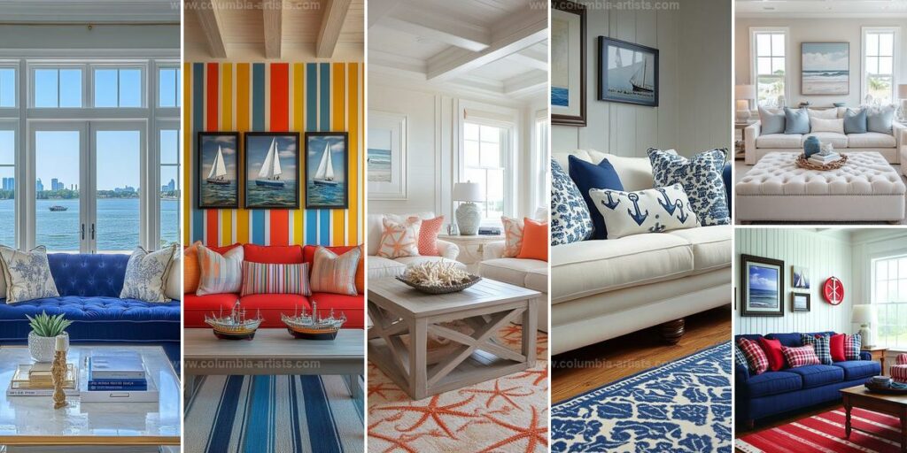 29 Coastal Preppy Living Room Ideas for a Seaside-Inspired Retreat ...